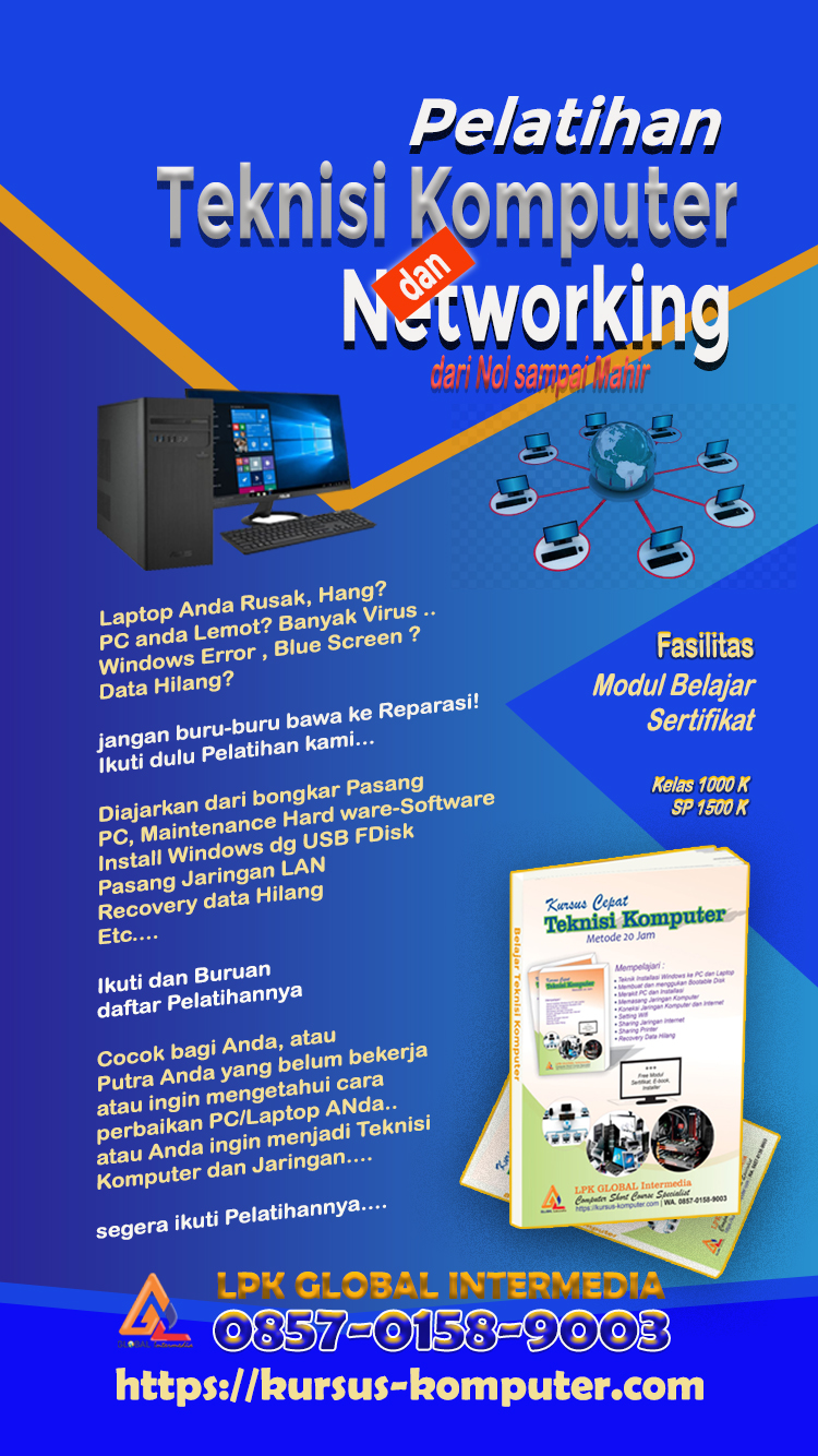 KURSUS TEKNISI KOMPUTER SEMARANG - KURSUS KOMPUTER SEMARANG | 0857-0158 ...